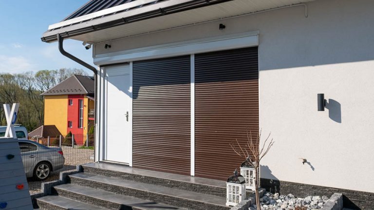 Versatile multi-purpose external elevation roller shutters by Nitus